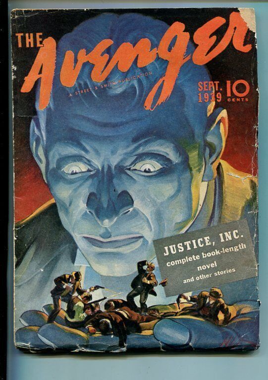Avenger--September 1939--Pulp Magazine--Street and Smith--VG | Comic ...