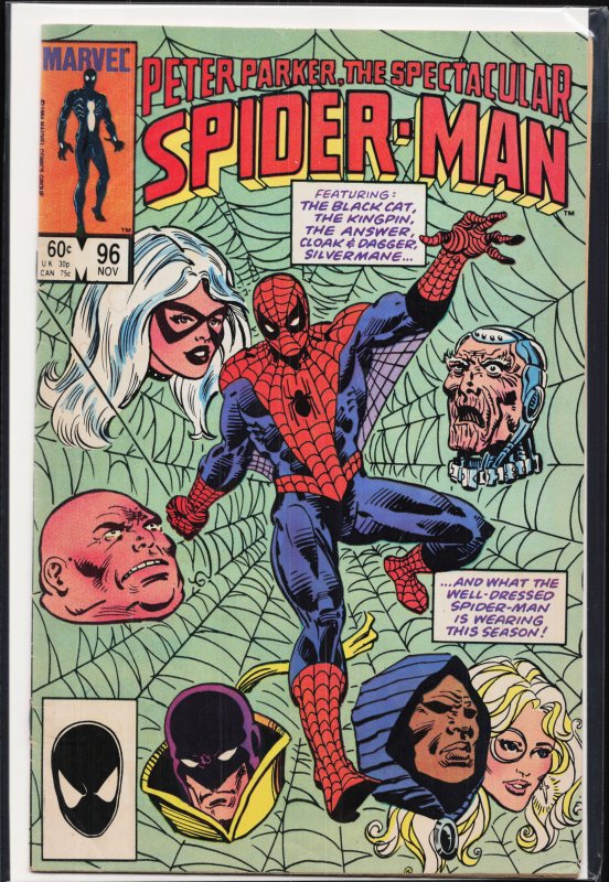 The Spectacular Spider-Man #96 (1984) Spider-Man | Comic Books - Copper ...