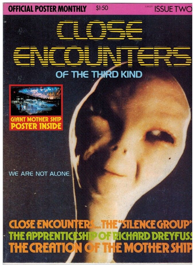 Close Encounters Official Poster Monthly 2 VF ( 1.50 CV | Comic ...