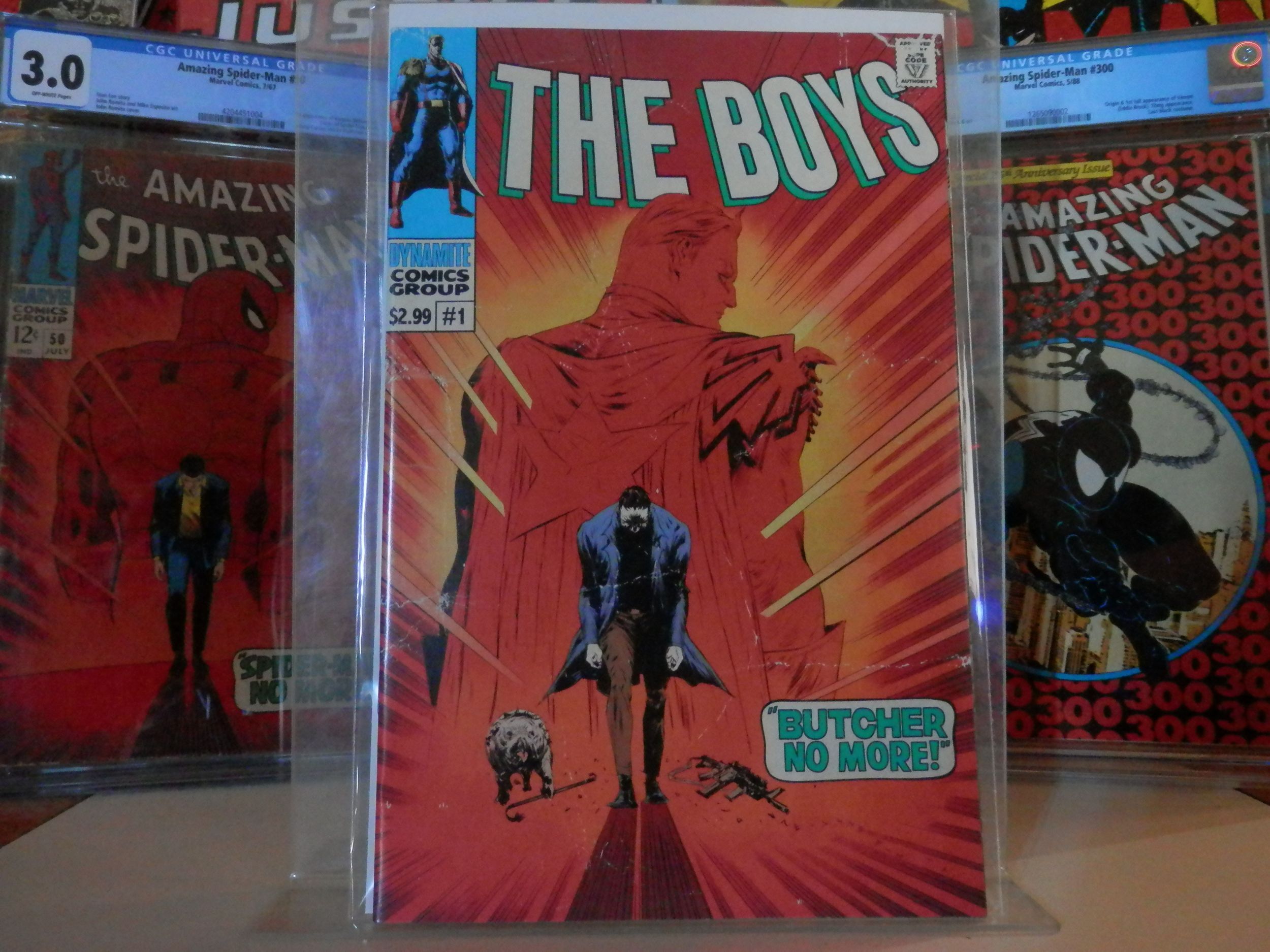 The Boys #1 (2023) (9.8) (1st app. Butcher/Terror/Hughie & A-Train ...