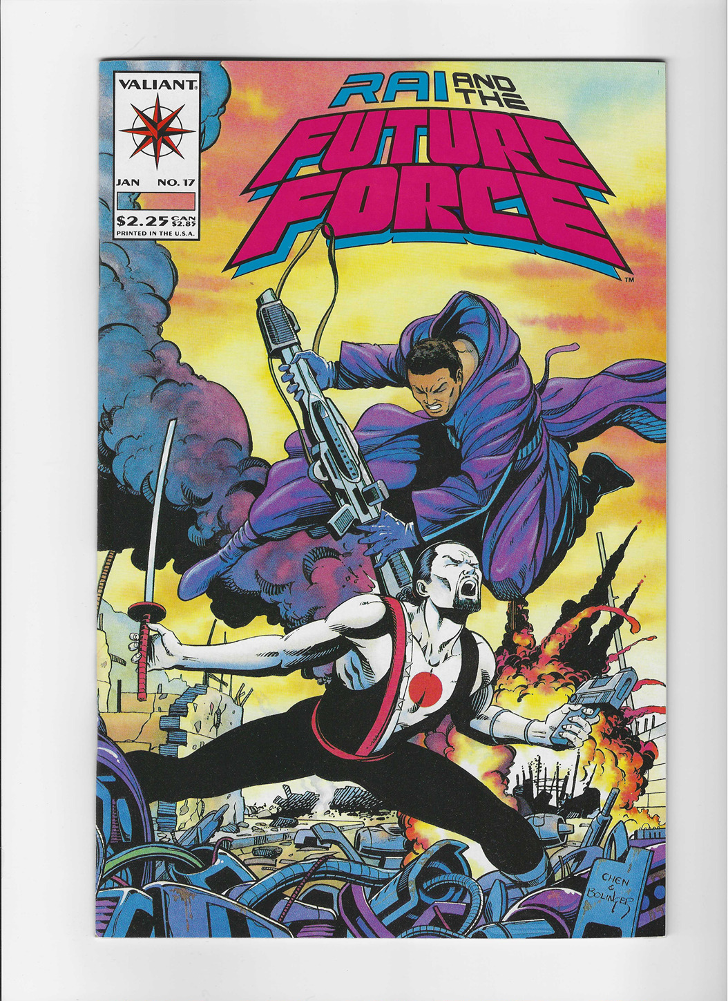 Rai, Vol. 1 #17 Valiant Entertainment 1994 (B42) -COMBINE SHIP | Comic ...