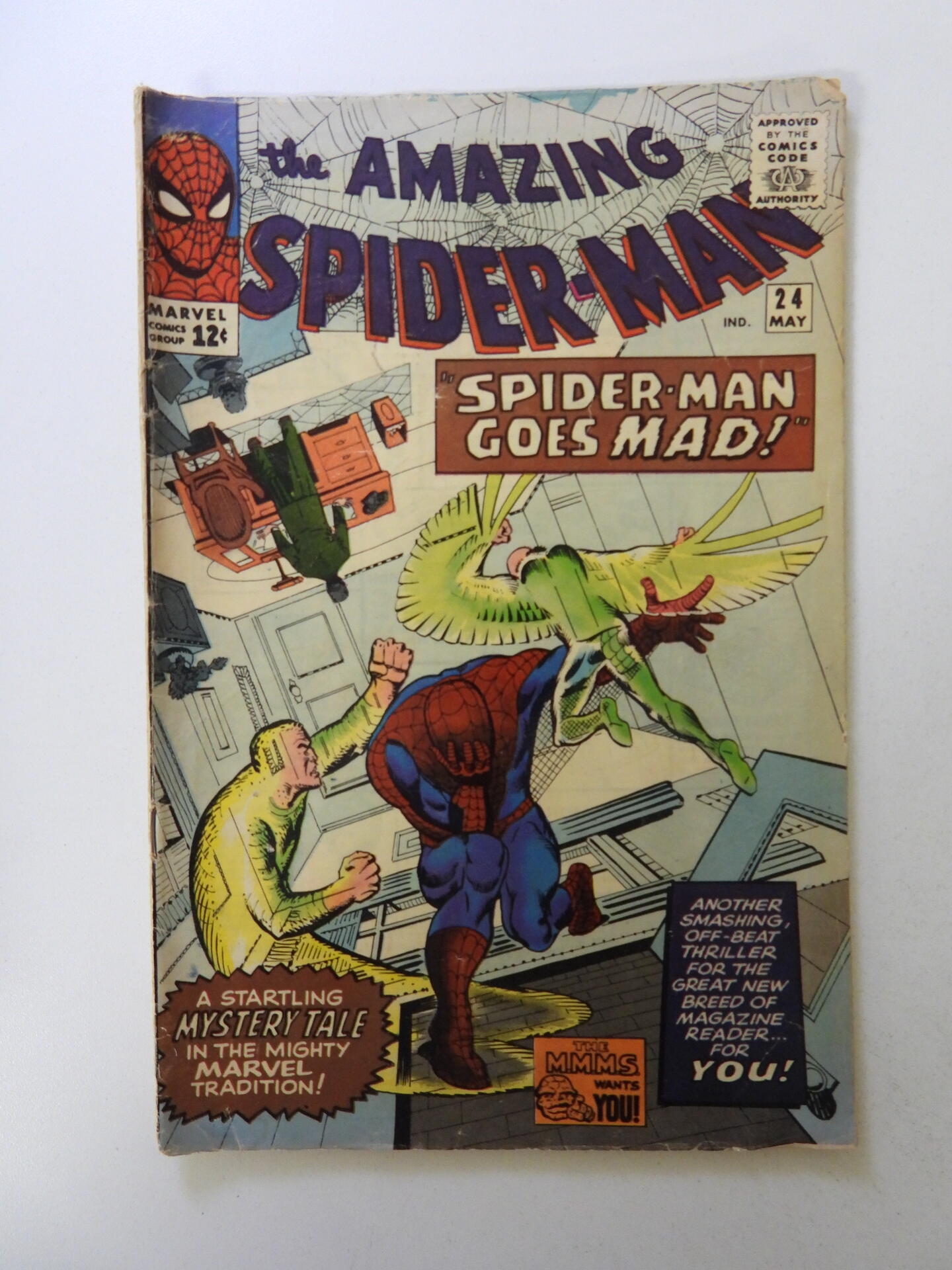 The Amazing Spider-Man #24 (1965) VG+ condition see description | Comic ...