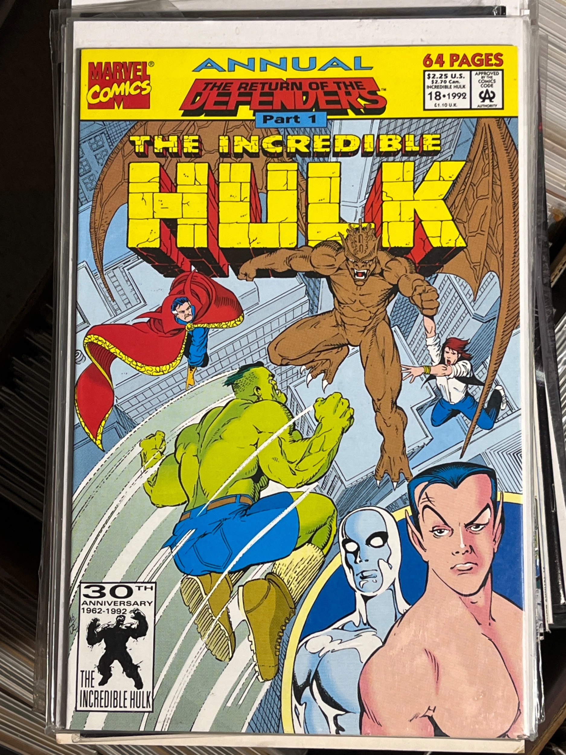 The Incredible Hulk Annual #18 Direct Edition (1992) | Comic Books ...