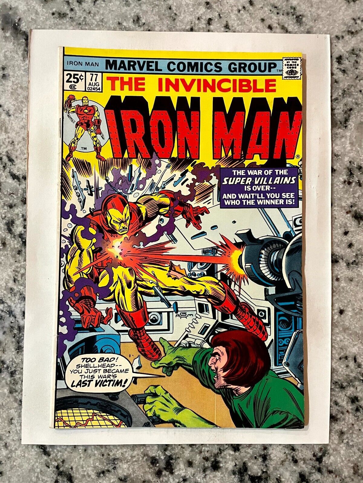 Iron Man # 77 VF Marvel Comic Book War Machine Avengers Hulk Thor X-Men ...