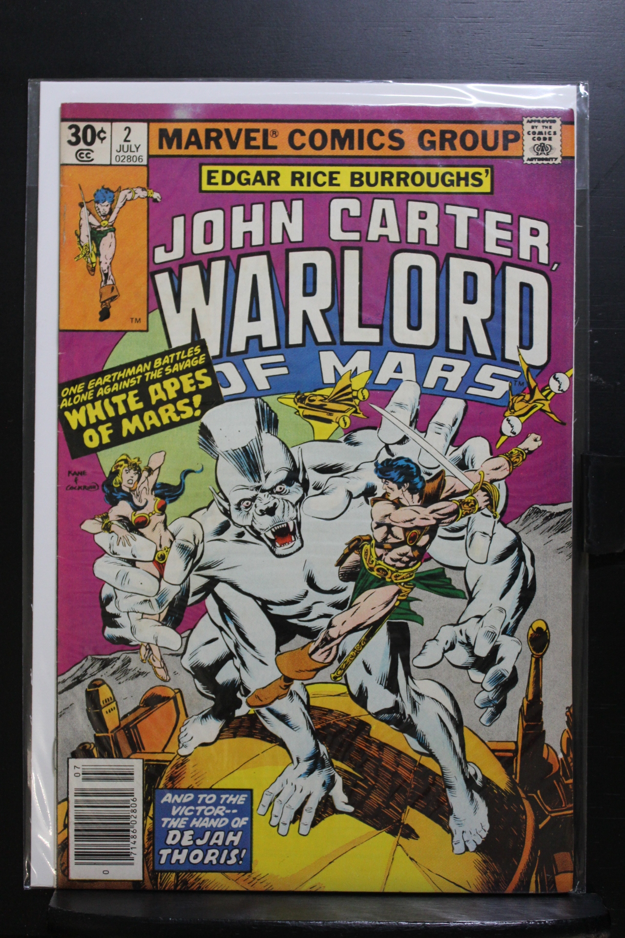 John Carter Warlord of Mars #2 (1977) | Comic Books - Bronze Age ...