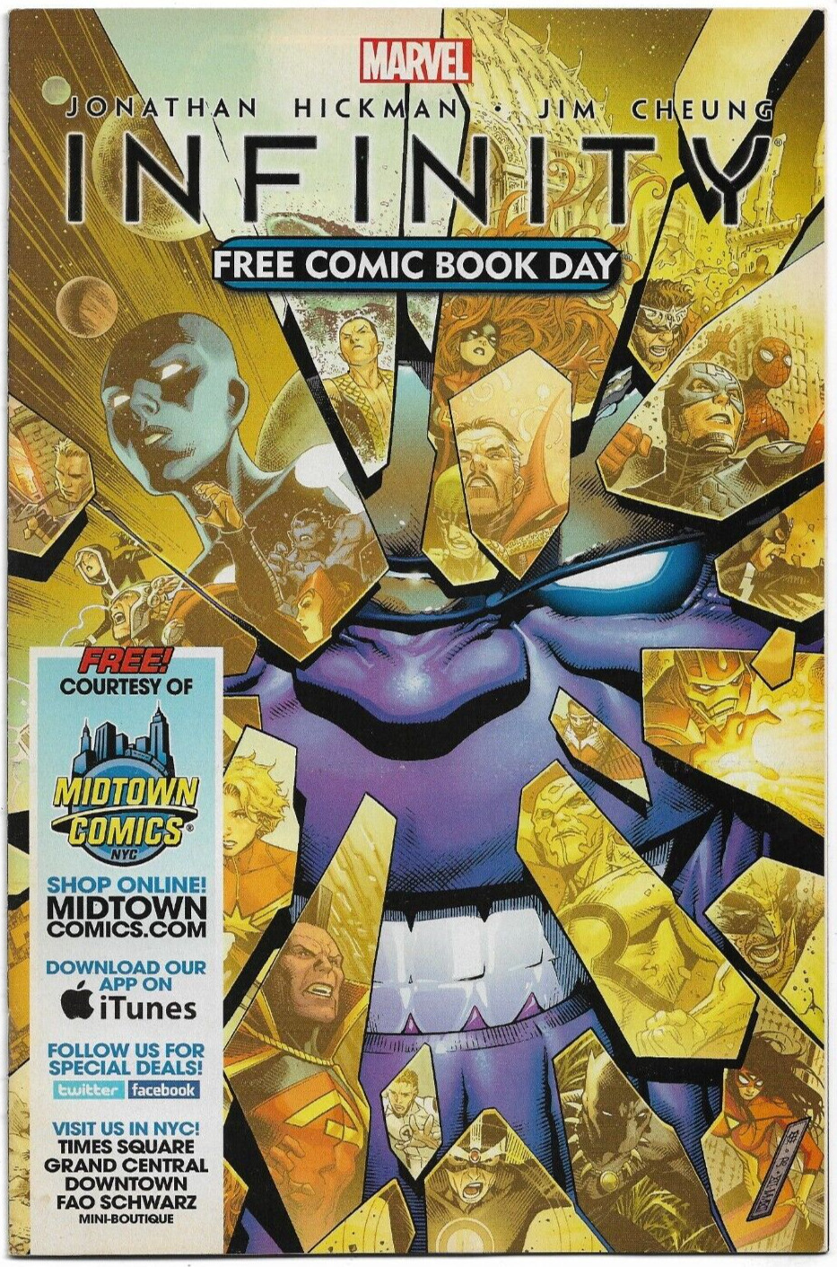 Infinity Fcbd NM 2013 Thanos Marvel Comics | Comic Books - Modern Age, Marvel, Horror & Sci-Fi ...