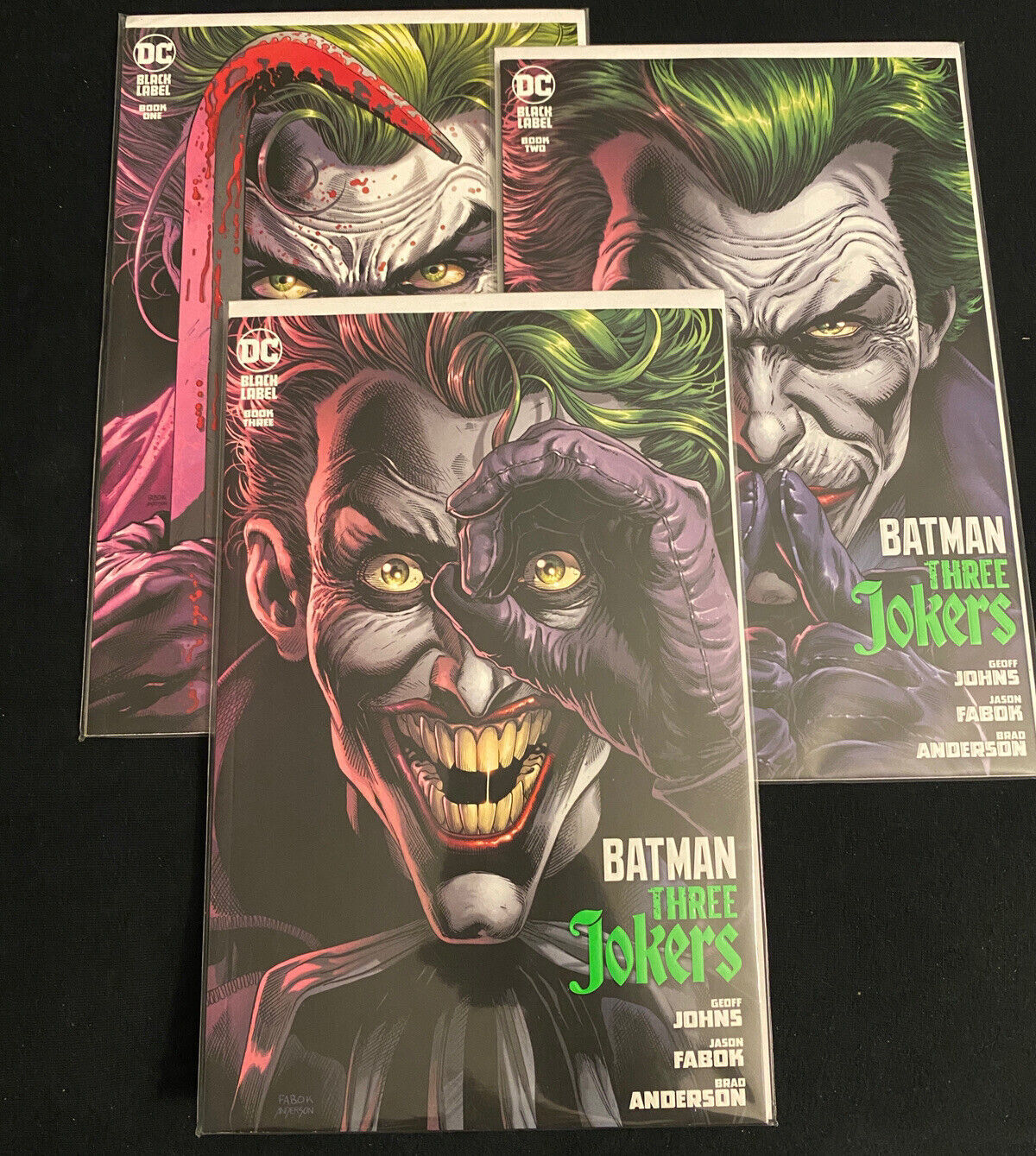 DC Comics Batman: Three Jokers (2020) #1 2 3 Complete Series | Comic ...