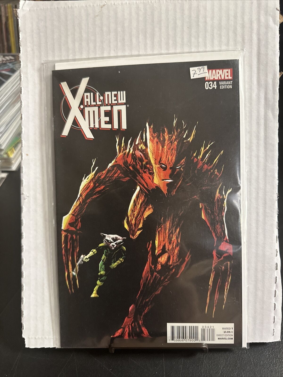 All-New X-Men #34 Vol. 1 (Marvel, 2015) Jock Rocket Raccoon & Groot ...