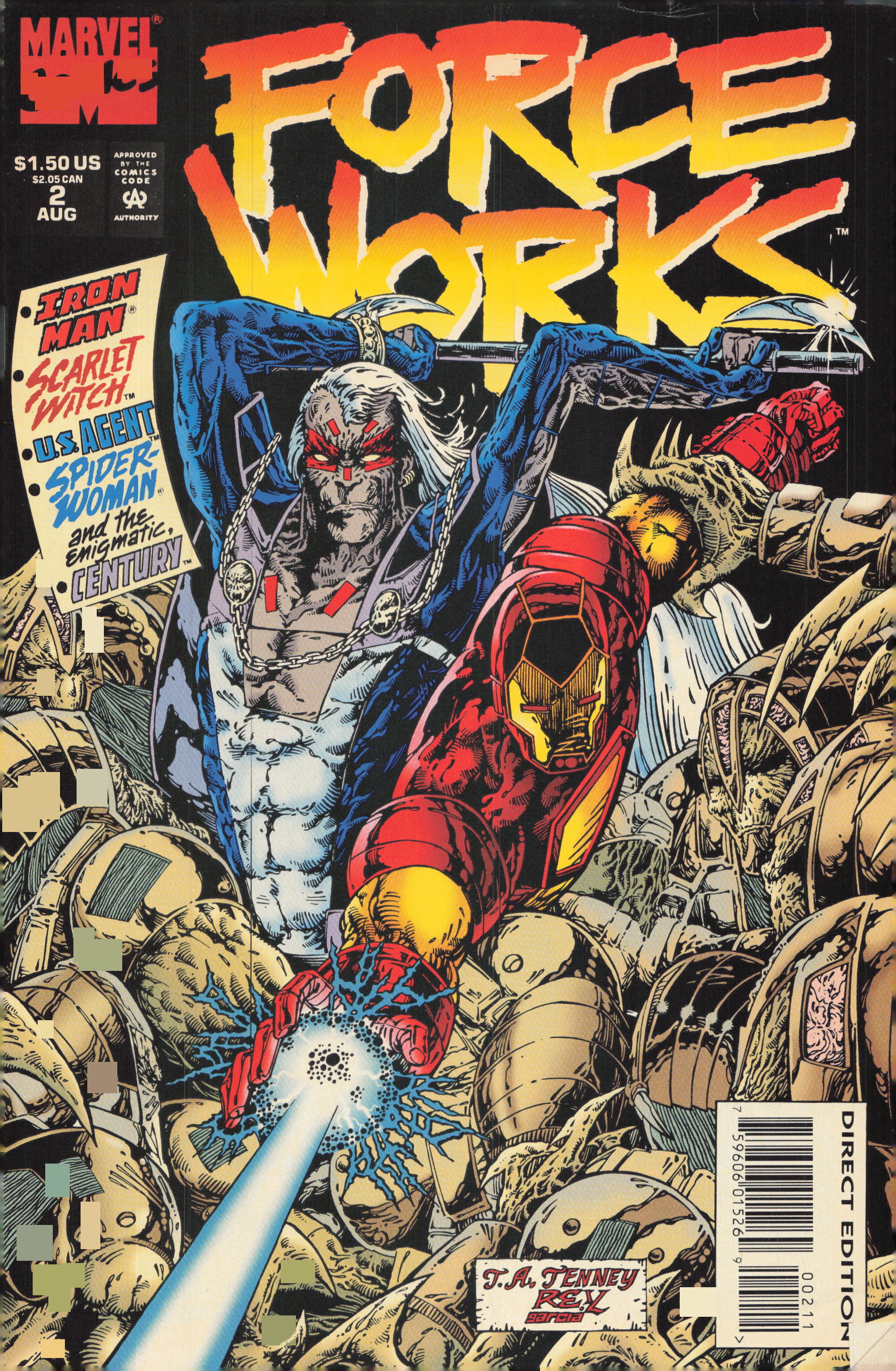 Force Works #2 (1994) Force Works | Comic Books - Modern Age, Marvel ...