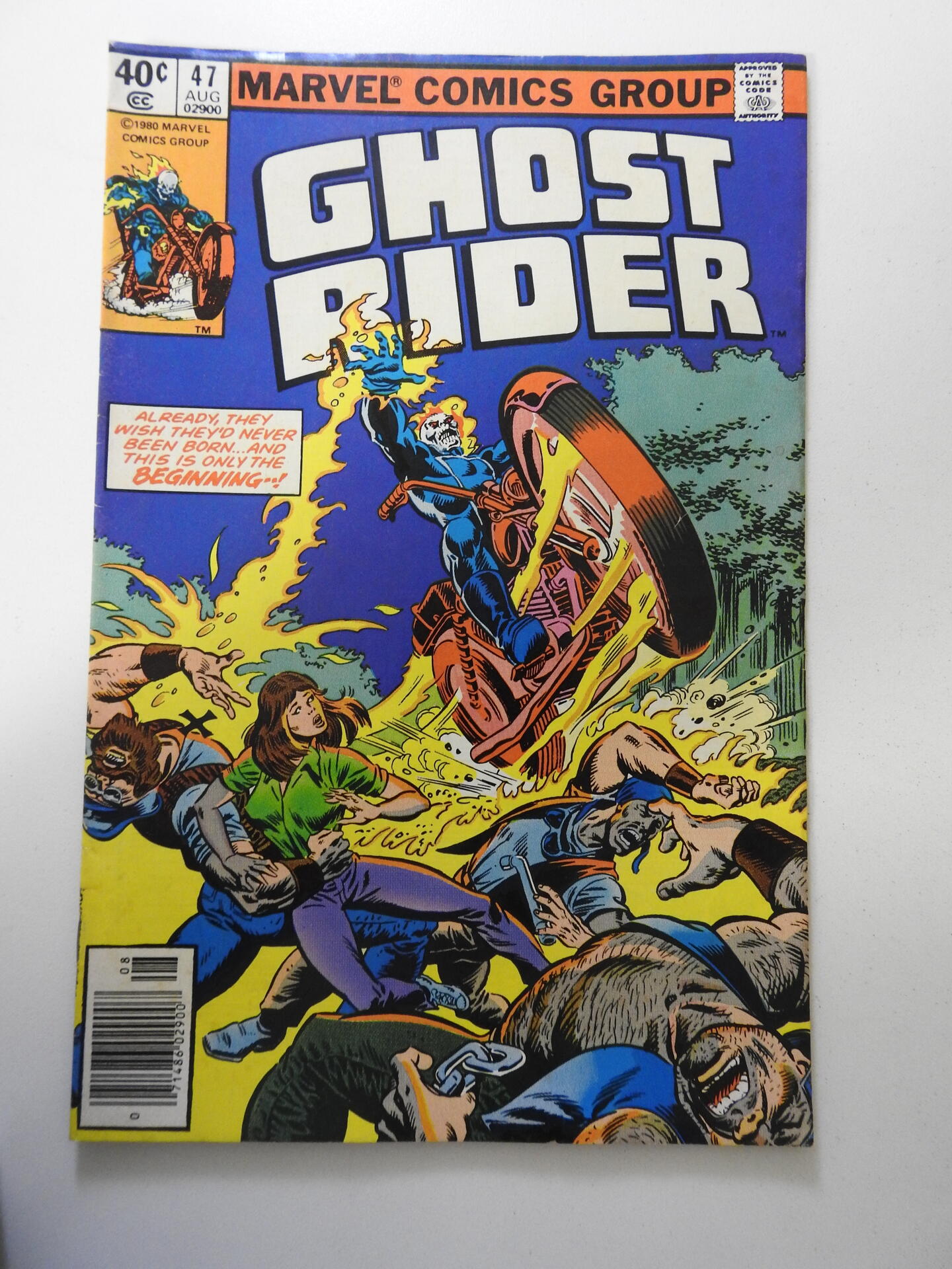 Ghost Rider #47 (1980) | Comic Books - Bronze Age, Marvel, Ghost Rider ...