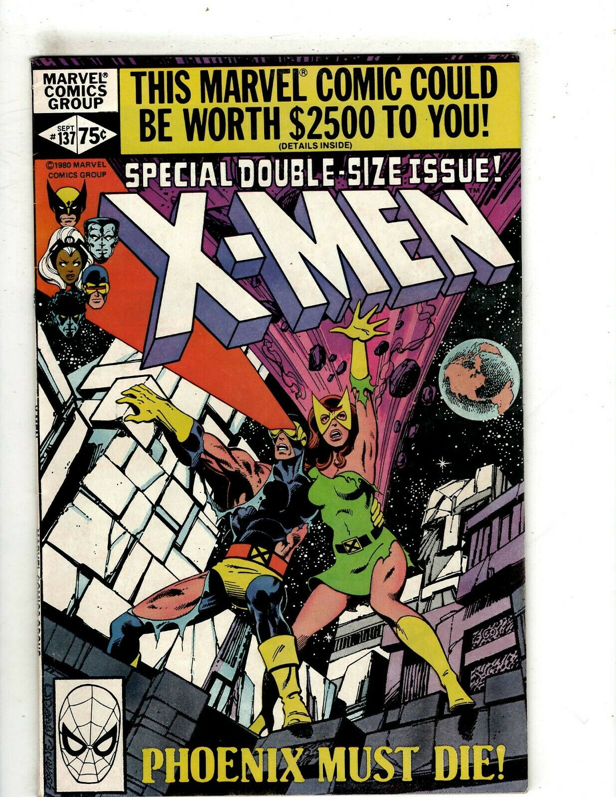 Uncanny X-Men # 137 NM Marvel Comic Book Wolverine Cyclops Phoenix SR25 ...