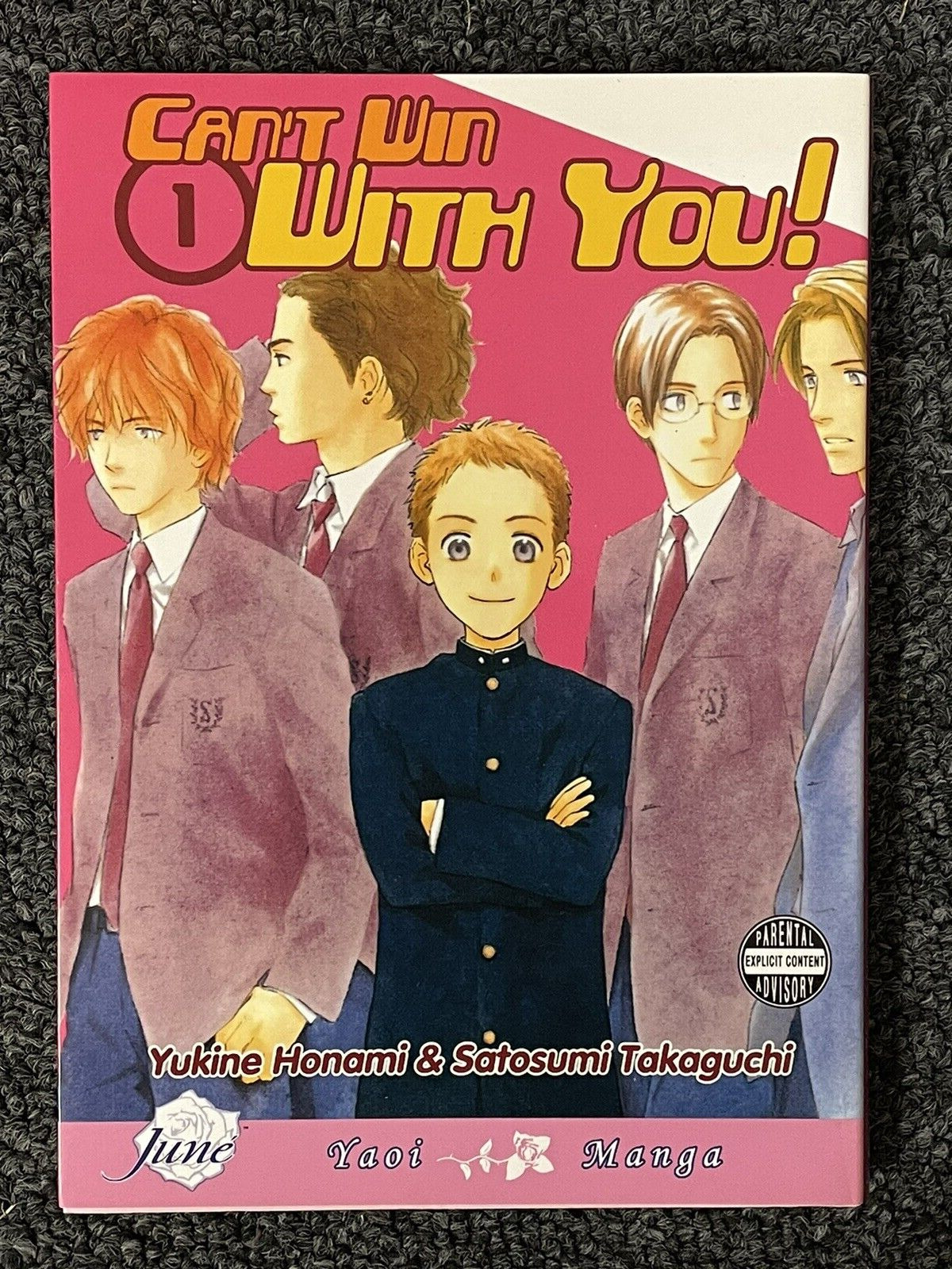 Complete SET of 3 Yaoi Manga - Can't WIN With You! - #1, #2, #3 | Comic ...