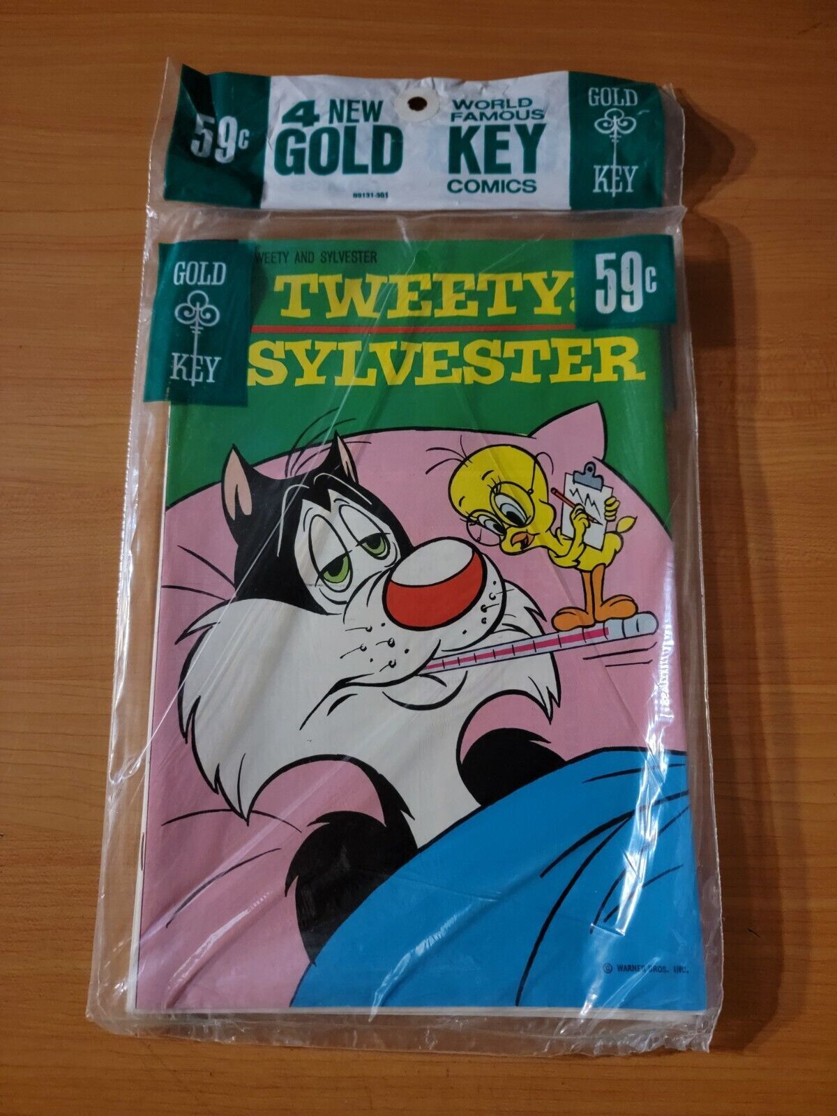 Gold Key 4 Pack SEALED ~ O'Malley Alley Cats, Pink Panther, Little LuLu ...