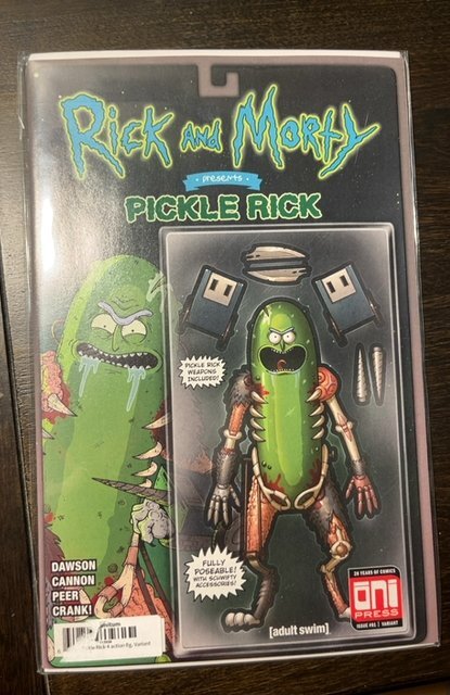 NM Rick And Morty Presents Pickle Rick #1 Oni Mike Vasquez Action ...