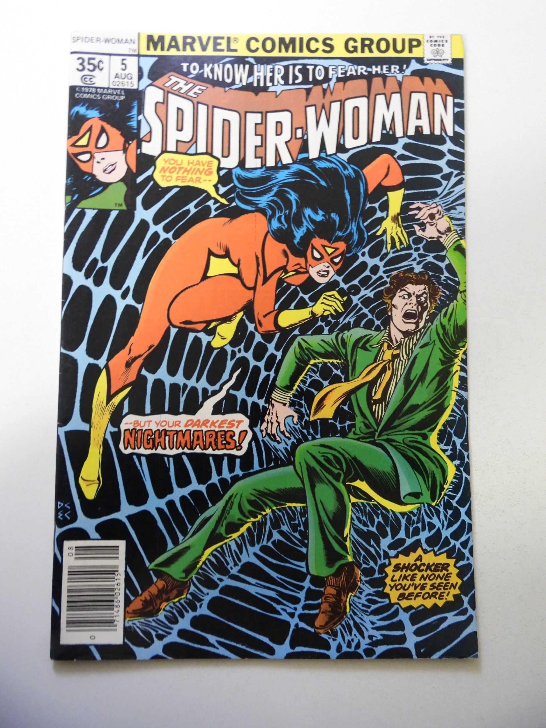 Spider-Woman #5 (1978) VF- Condition | Comic Books - Bronze Age, Marvel ...