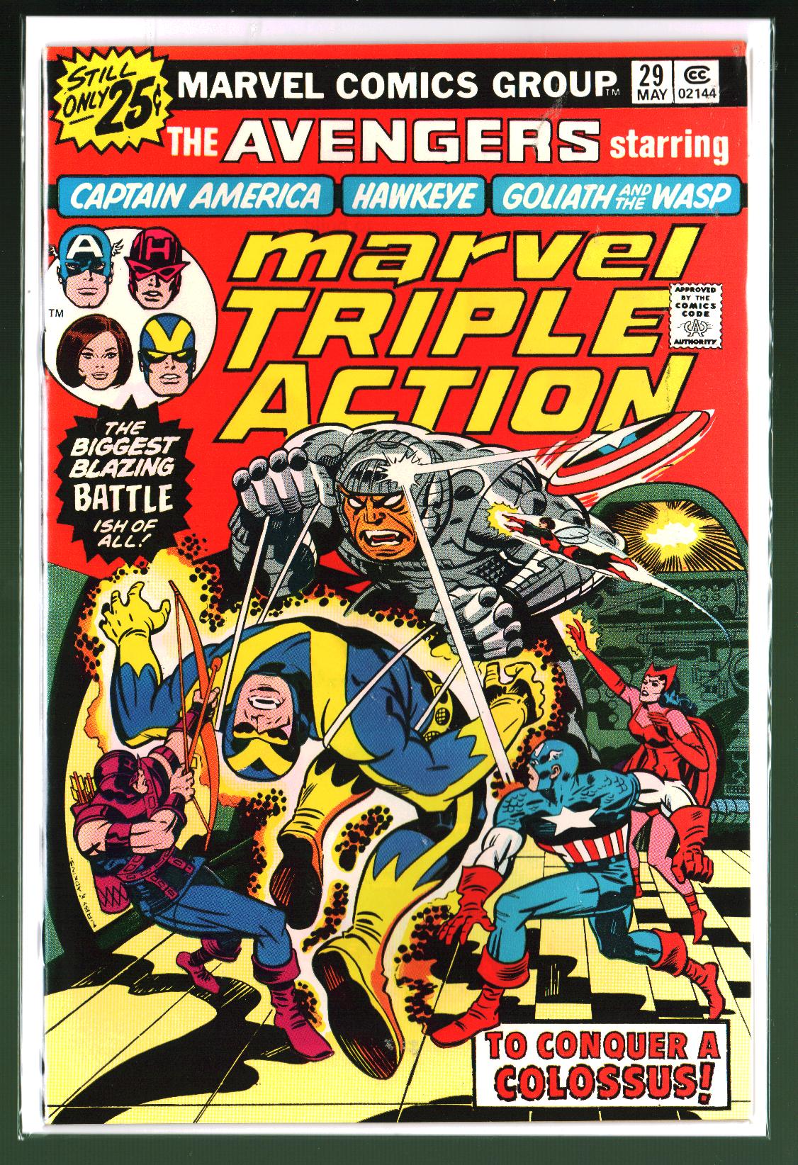 Marvel Triple Action #29 (1976) | Comic Books - Bronze Age, Marvel ...