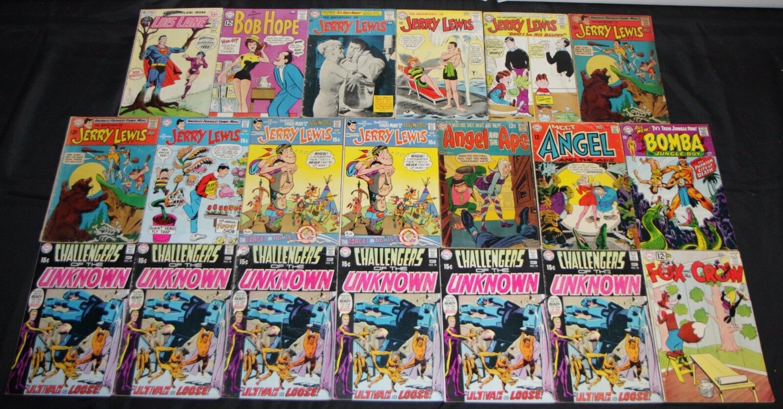 Vintage DC SILVER/BRONZE AGE TITLES 80 Low to Mid Grade Comic Lot ...