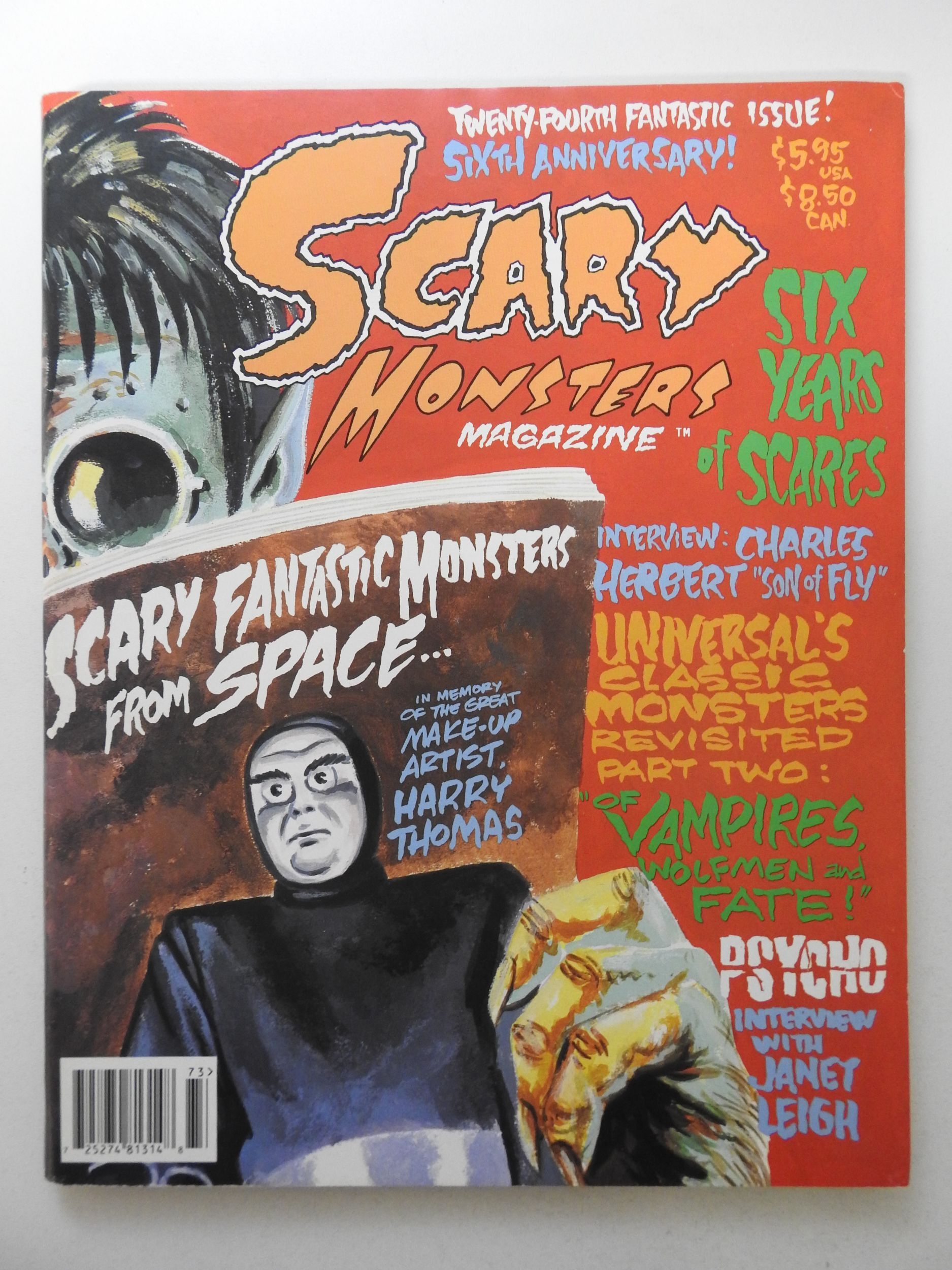 Scary Monsters Magazine #24 Vintage Monsters and Creatures! VF ...