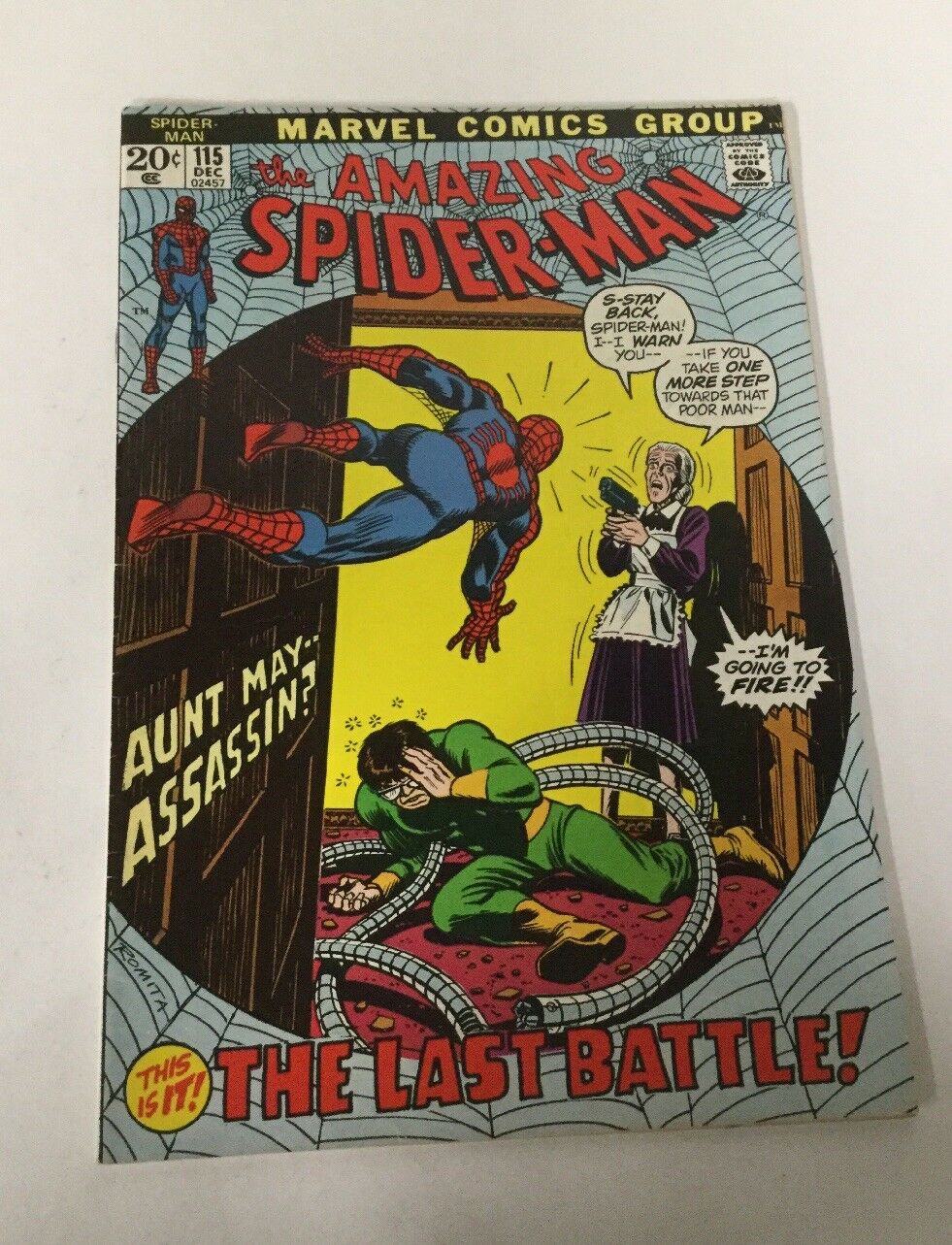 Amazing Spider-Man 115 Fn+ Fine+ 6.5 Marvel | Comic Books - Bronze Age ...