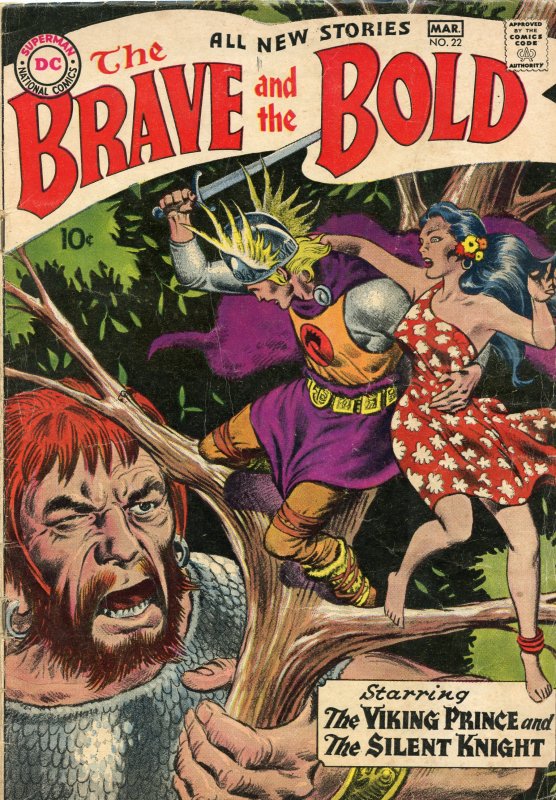 The Brave and the Bold #22 (1959)Viking Prince Comic Book VG 4.0 ...
