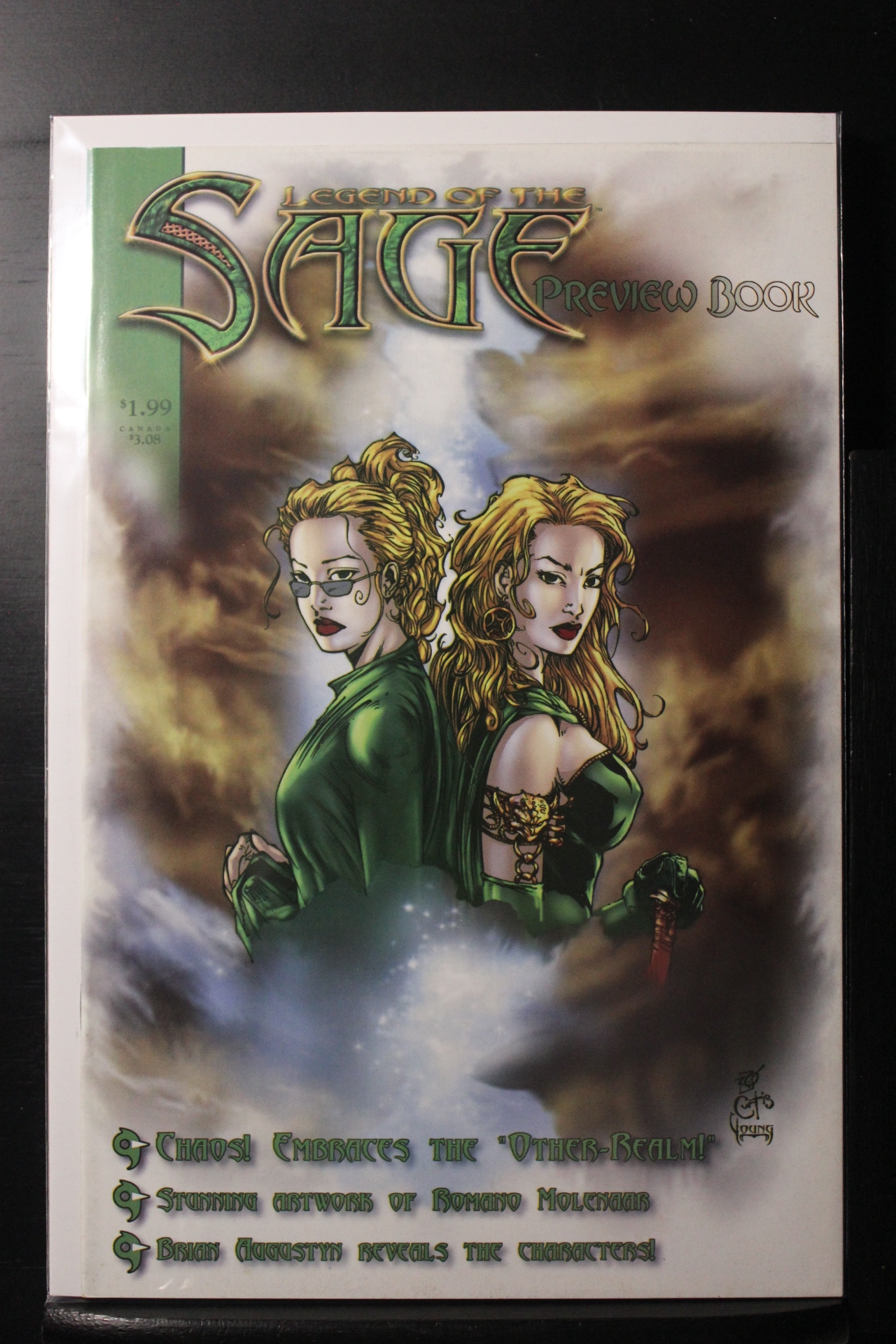 Legend of the Sage Preview Book Cover "A" (2001) | Comic Books - Modern ...
