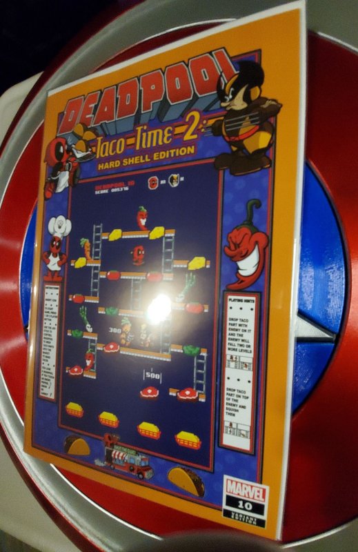 Deadpool #10 Taco Time 2 Wolverine NES 8 BIT Game Variant Edition ...
