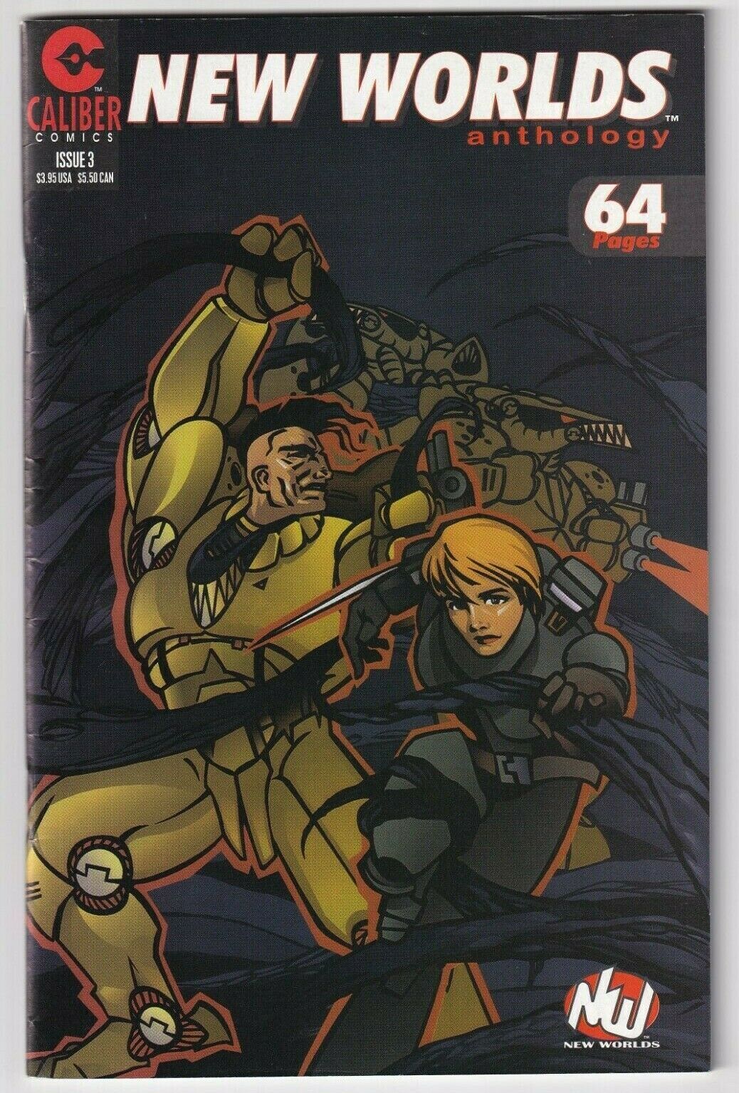 New Worlds Anthology #3 1996 Caliber Comics | Comic Books - Modern Age ...