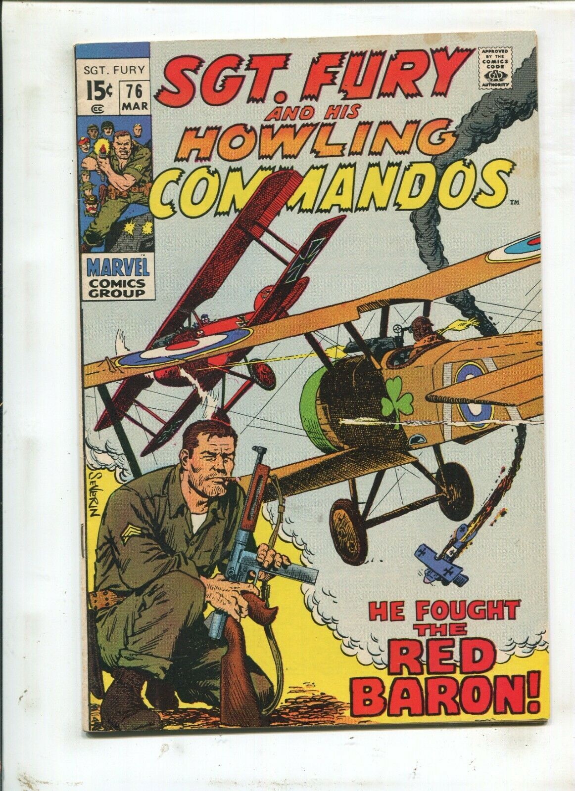 SGT. Furry #76 (6.0) RED Baron!! 1970 | Comic Books - Bronze Age ...