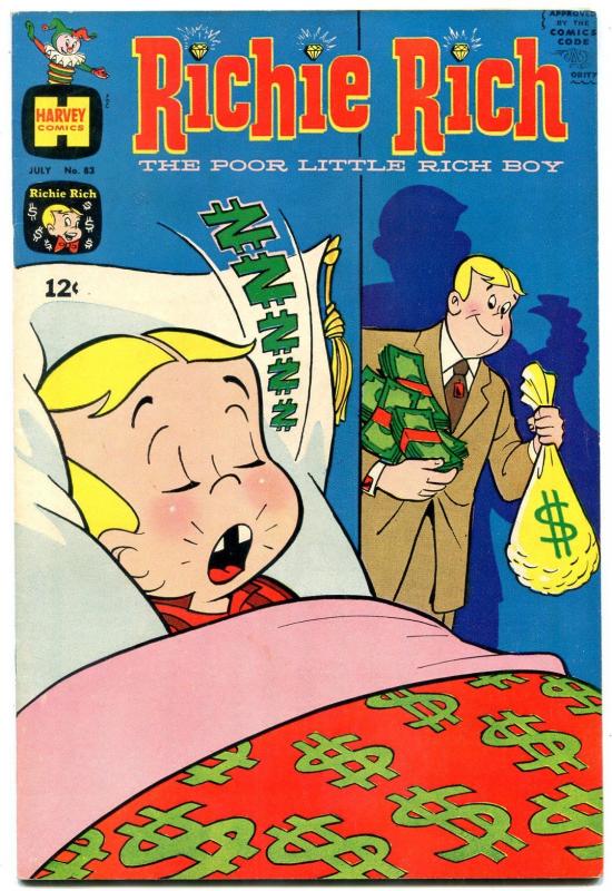 Richie Rich #83 1969-Harvey Comics Toothless - Robot FN/VF | Comic ...