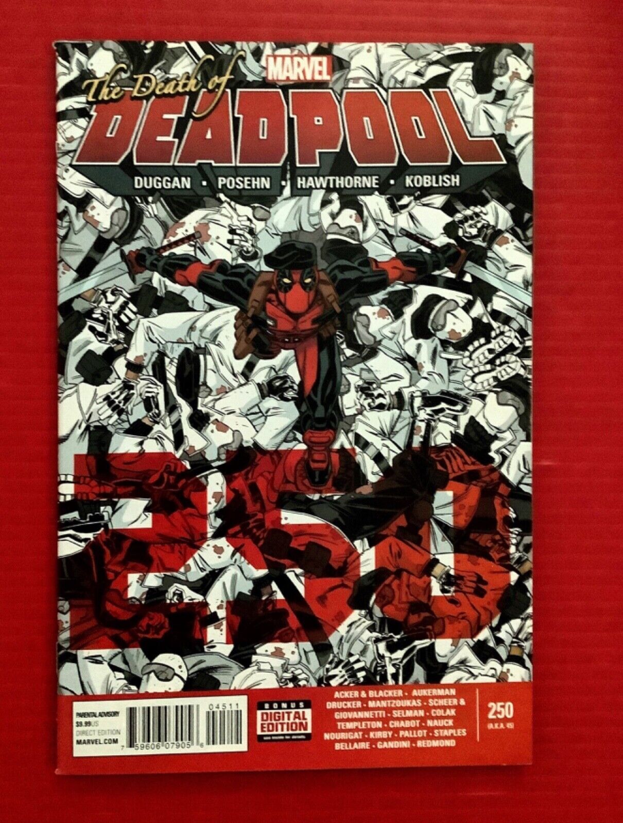 Deadpool #250 Death of Deadpool Mint Grab the Dead GUY Today | Comic ...