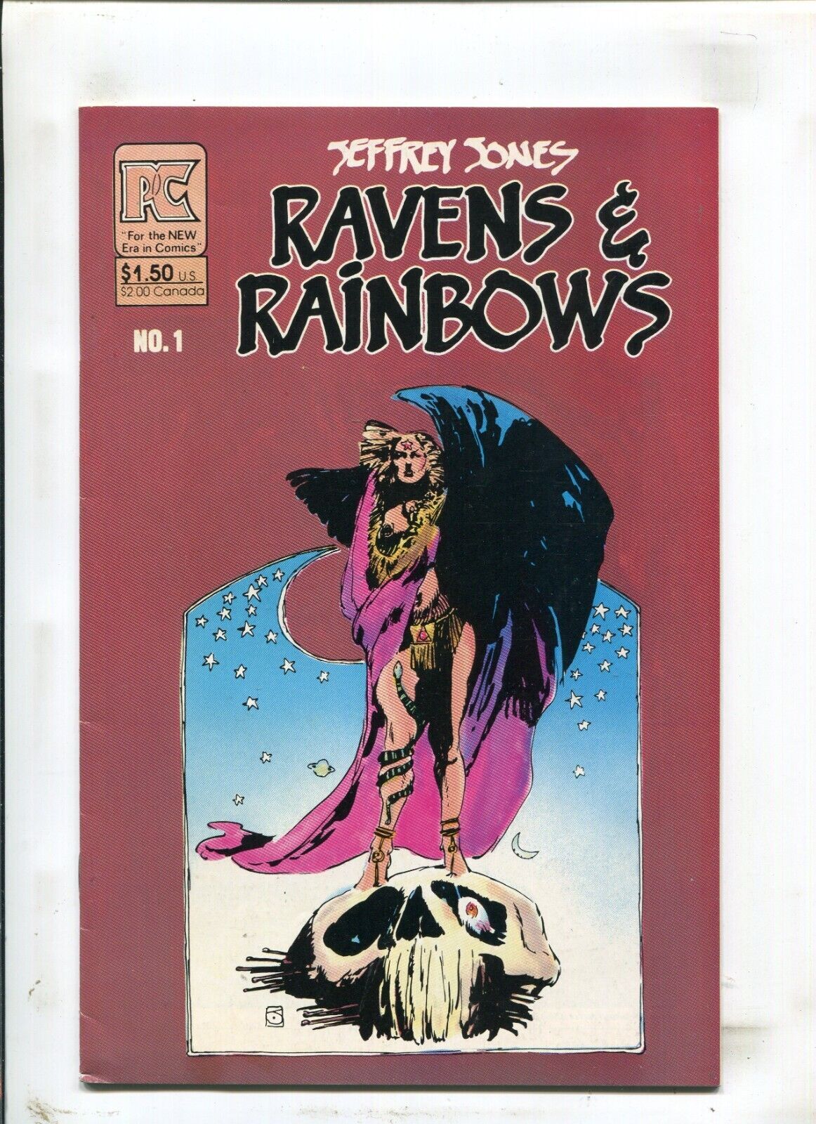 Raven & Rainbows #1 - Jeff Jones Work (8.0) 1983 | Comic Books - Bronze ...