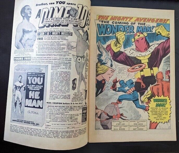 The Avengers (Marvel, 1963) #9. F/VF | Comic Books - Silver Age, Marvel ...