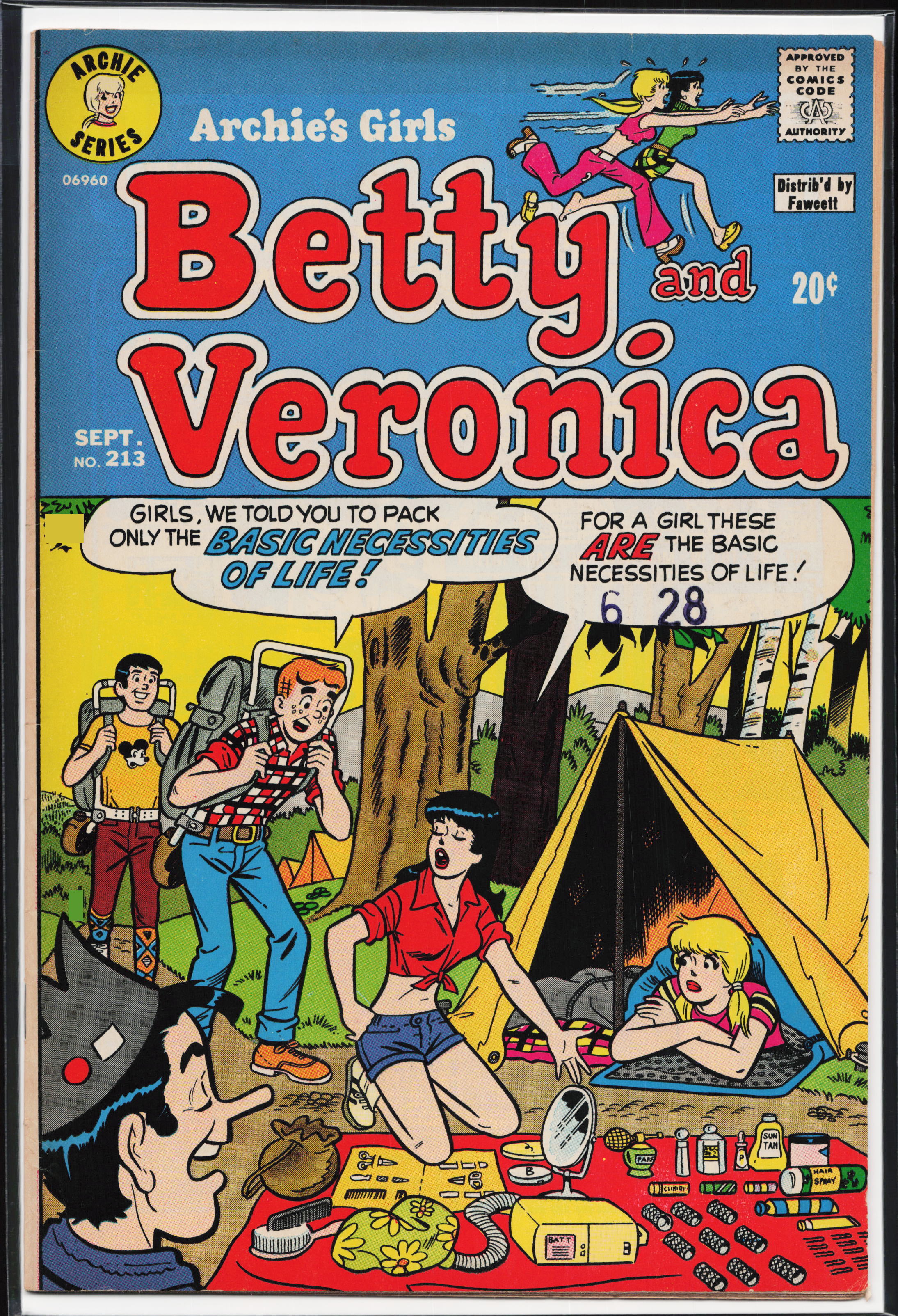 Archie's Girls Betty and Veronica #213 (1973) Li'l Jinx | Comic Books ...