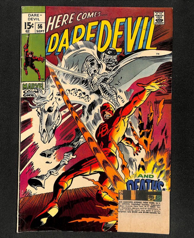 Daredevil #56 1st Appearance Death's Head! Gene Colan! | Full Runs ...
