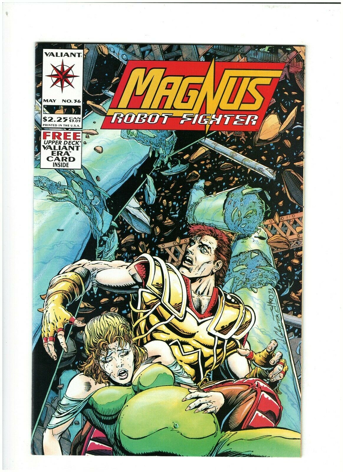 Magnus Robot Fighter #36 NM- 9.2 Valiant Comics 1994 | Comic Books ...