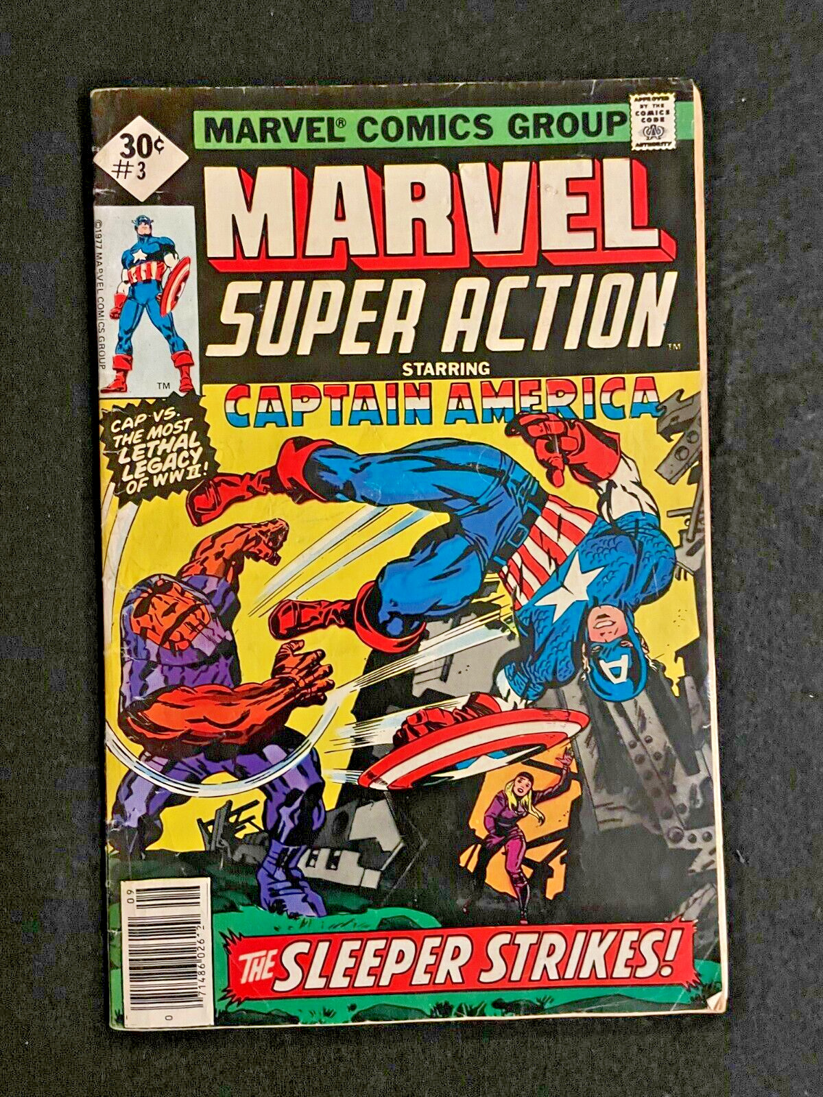 Marvel Super Action #3 1977 - Captain America | Comic Books - Bronze ...