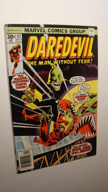 Daredevil 137 *Nice Copy* VS the Jester Bronze AGE Marvel | Comic Books ...