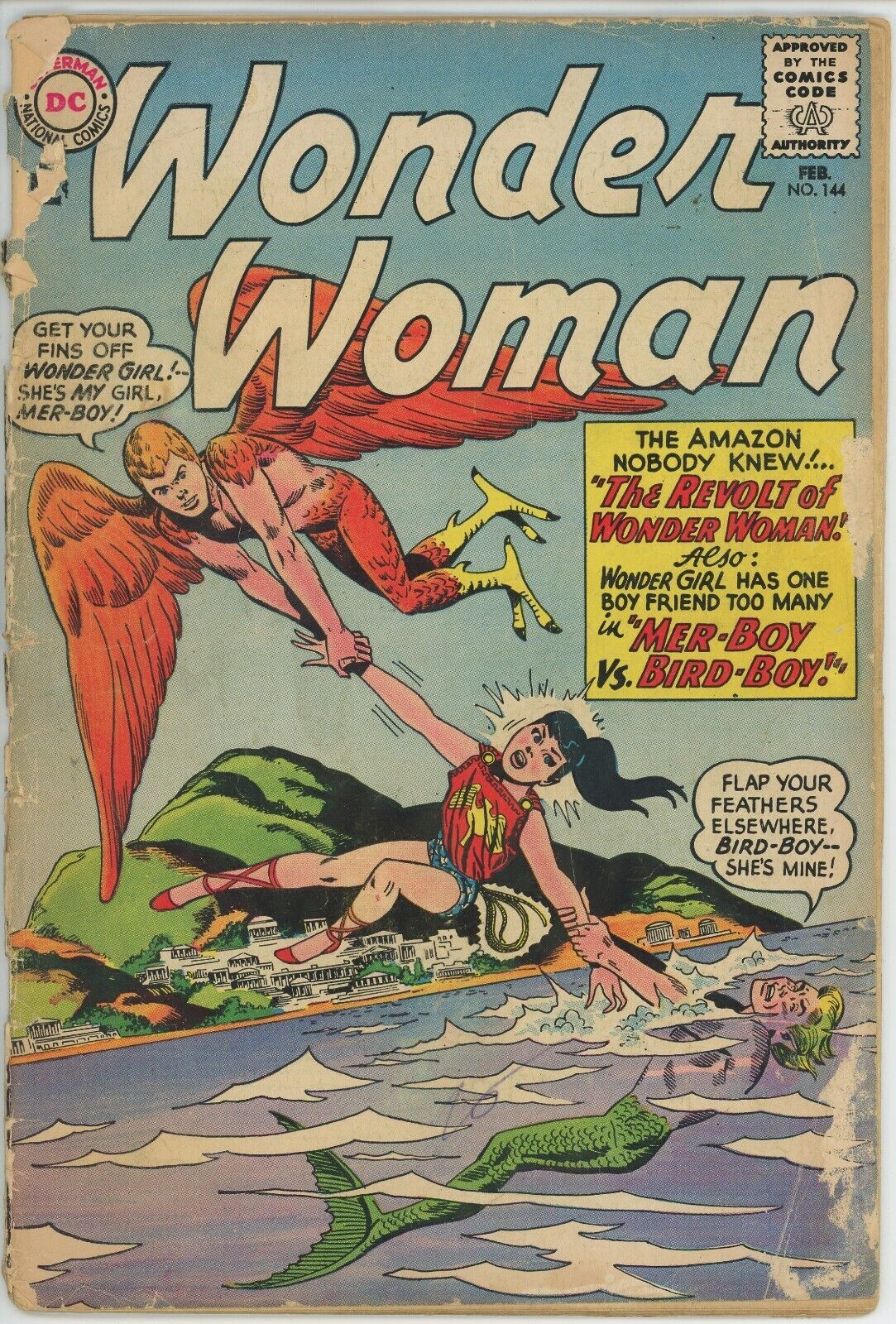 Wonder Woman #144 (1942) - 1.0 FR *Revolt of Wonder Woman* | Comic ...