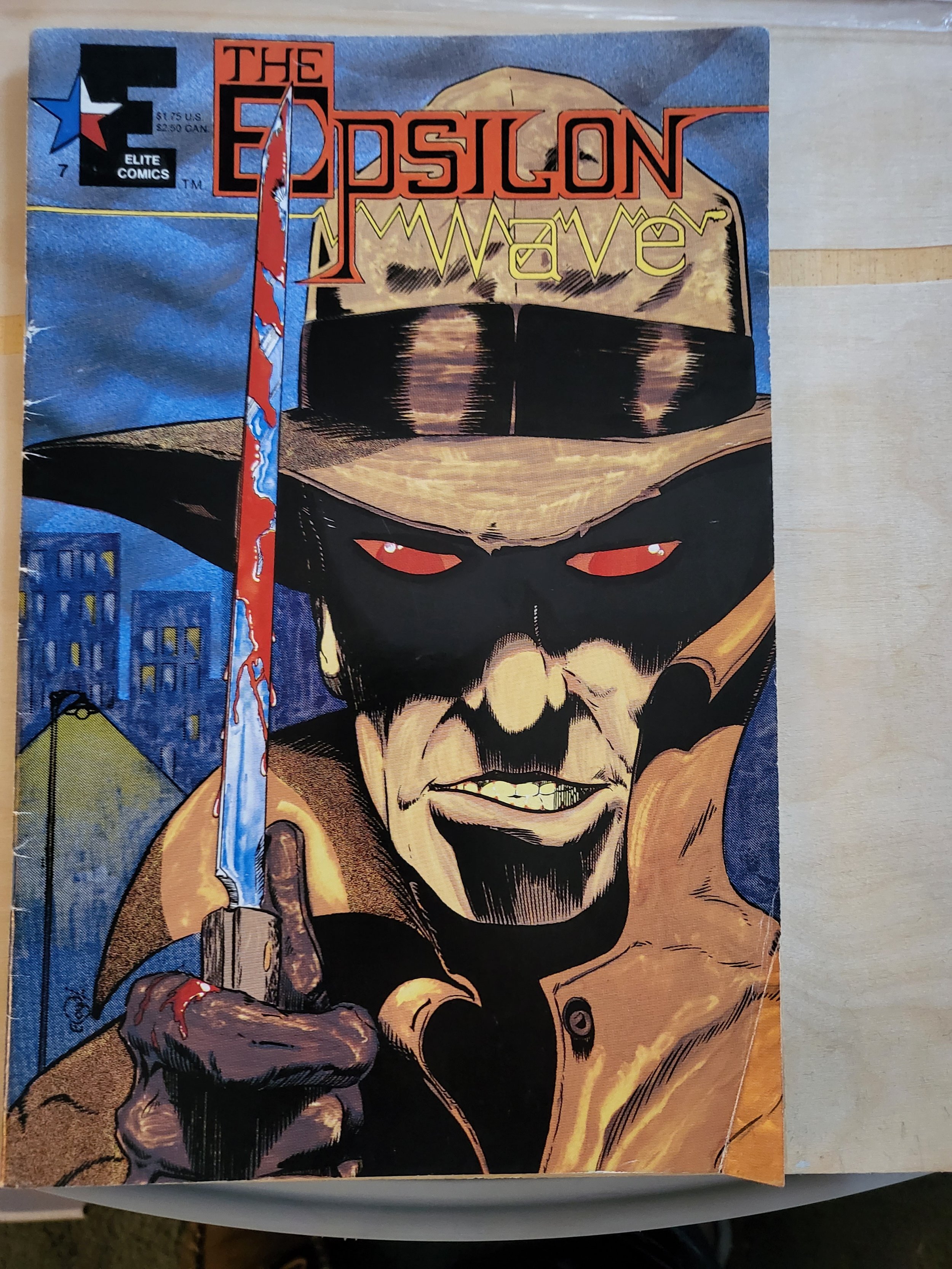 The Epsilon Wave #7 (1986) VG-FN Condition | Comic Books - Copper Age ...