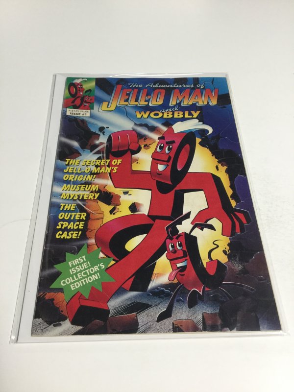 Adventures Of Jell-O Man And Wobbly #1 (1991) Very Good (Vg01) | Comic ...