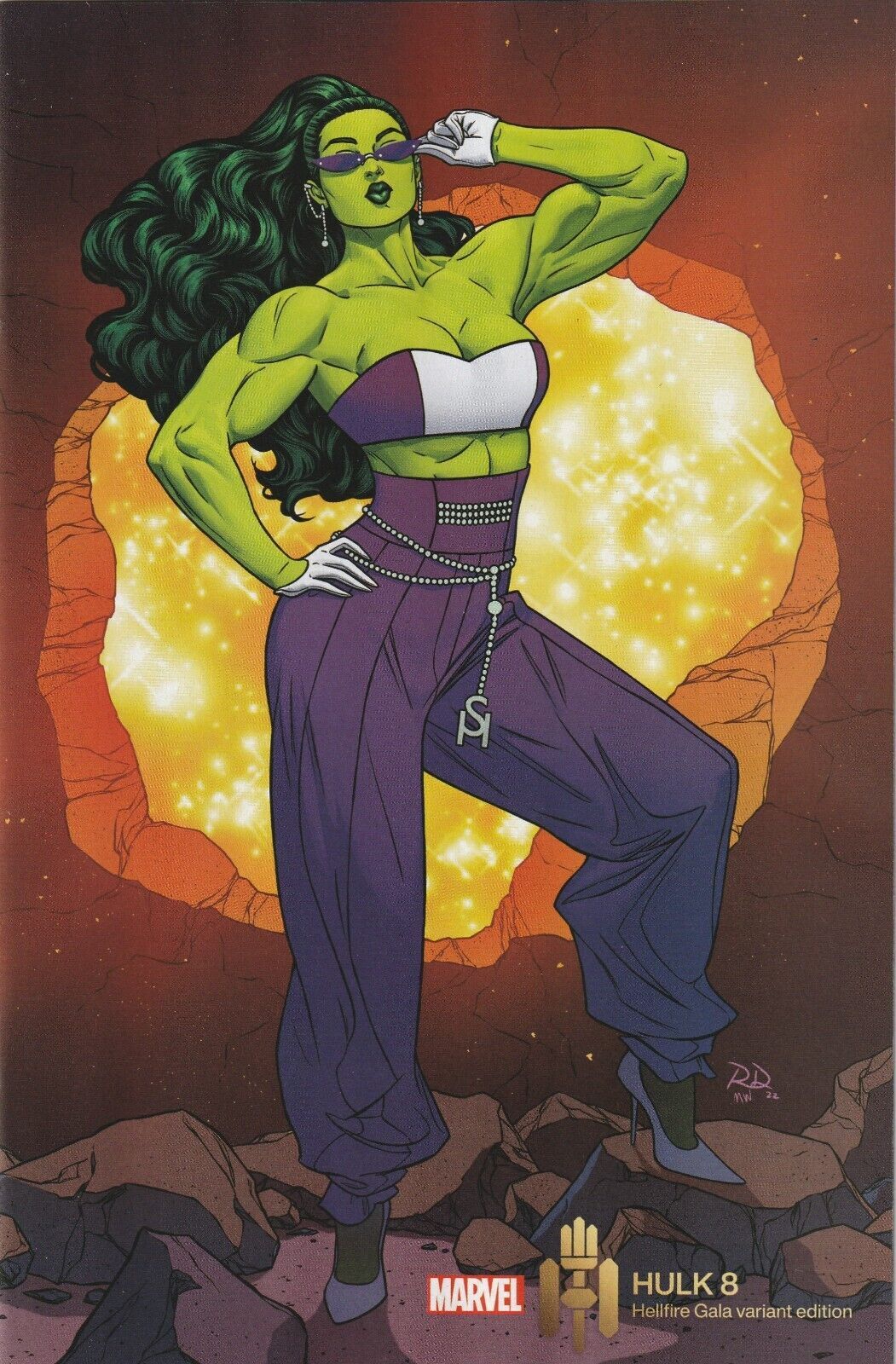 Hulk # 8 Hell Fire Gala Variant Cover NM Marvel Donny Cates [A8 ...