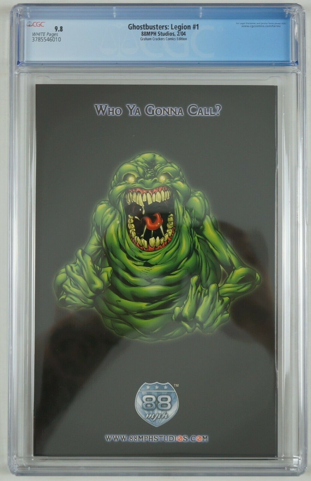 Ghostbusters: Legion #1 CGC 9.8 Graham Crackers Comics Edition ...