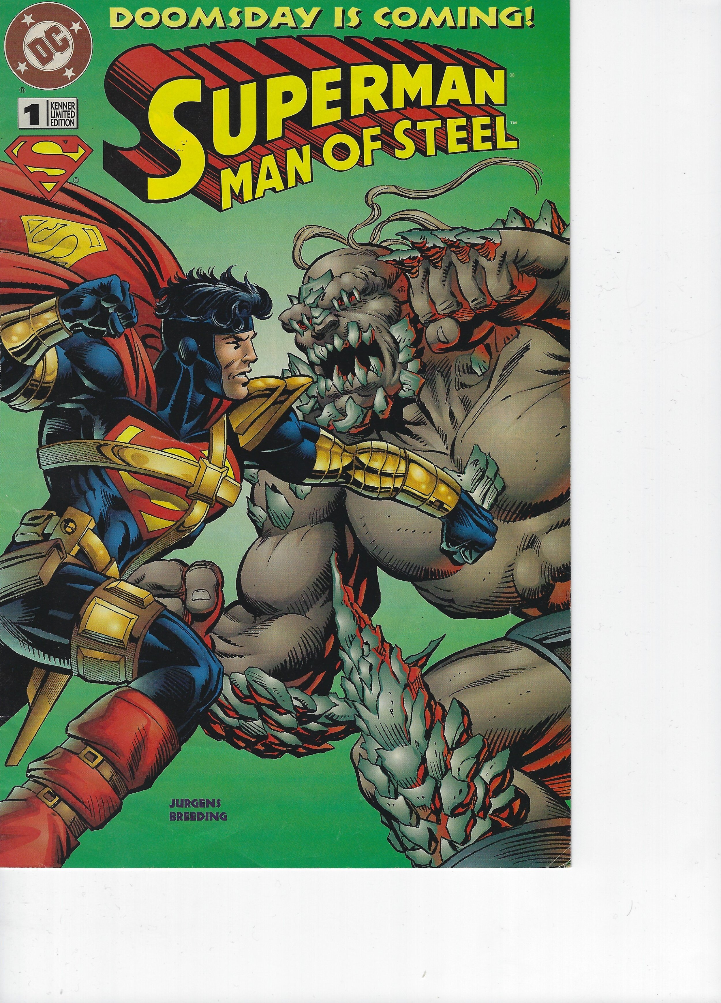 Doomsday Superman Comic