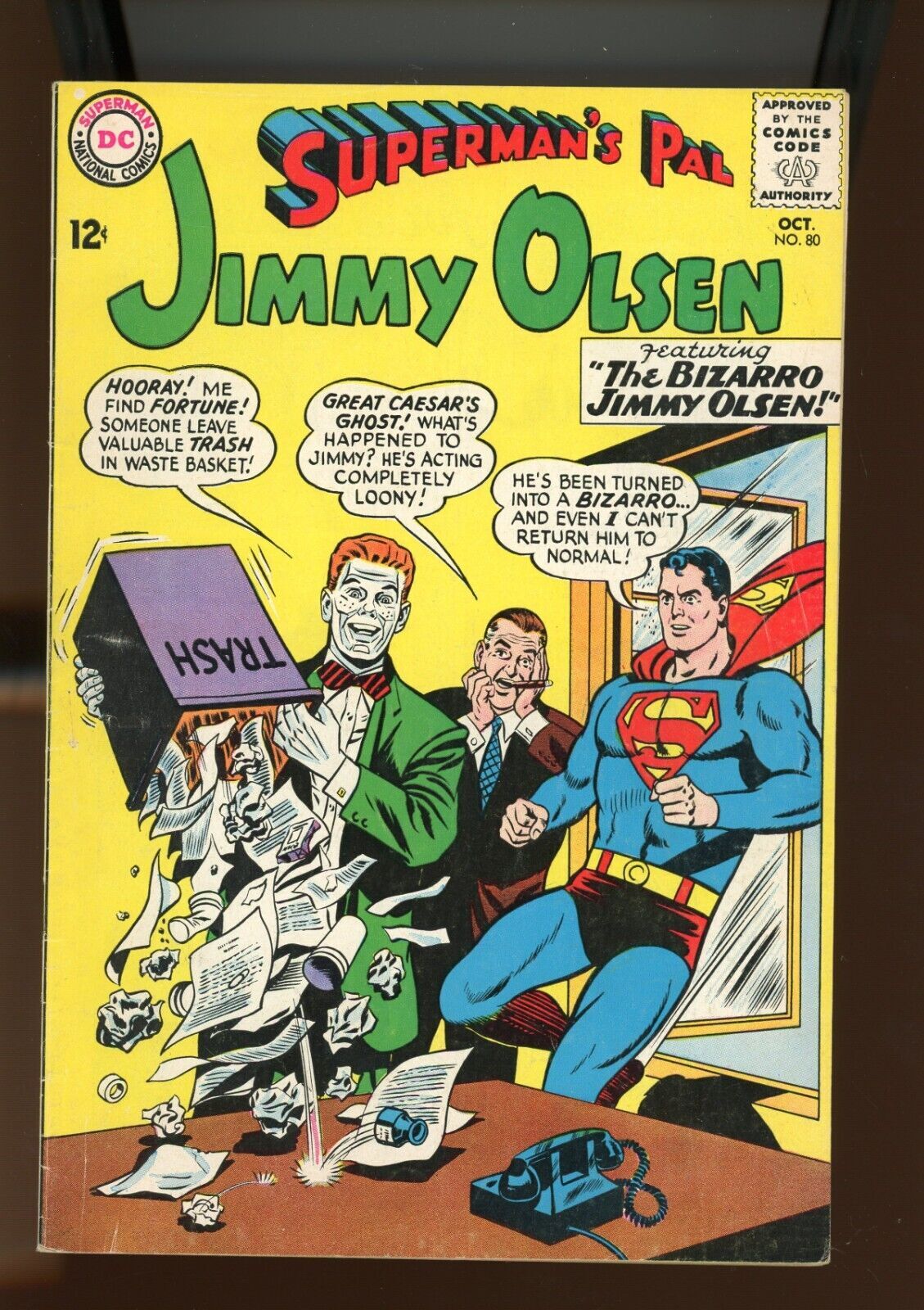 Superman's Pal Jimmy Olsen #80 - "Exiled on the Bizarro World". (6.5/7. ...