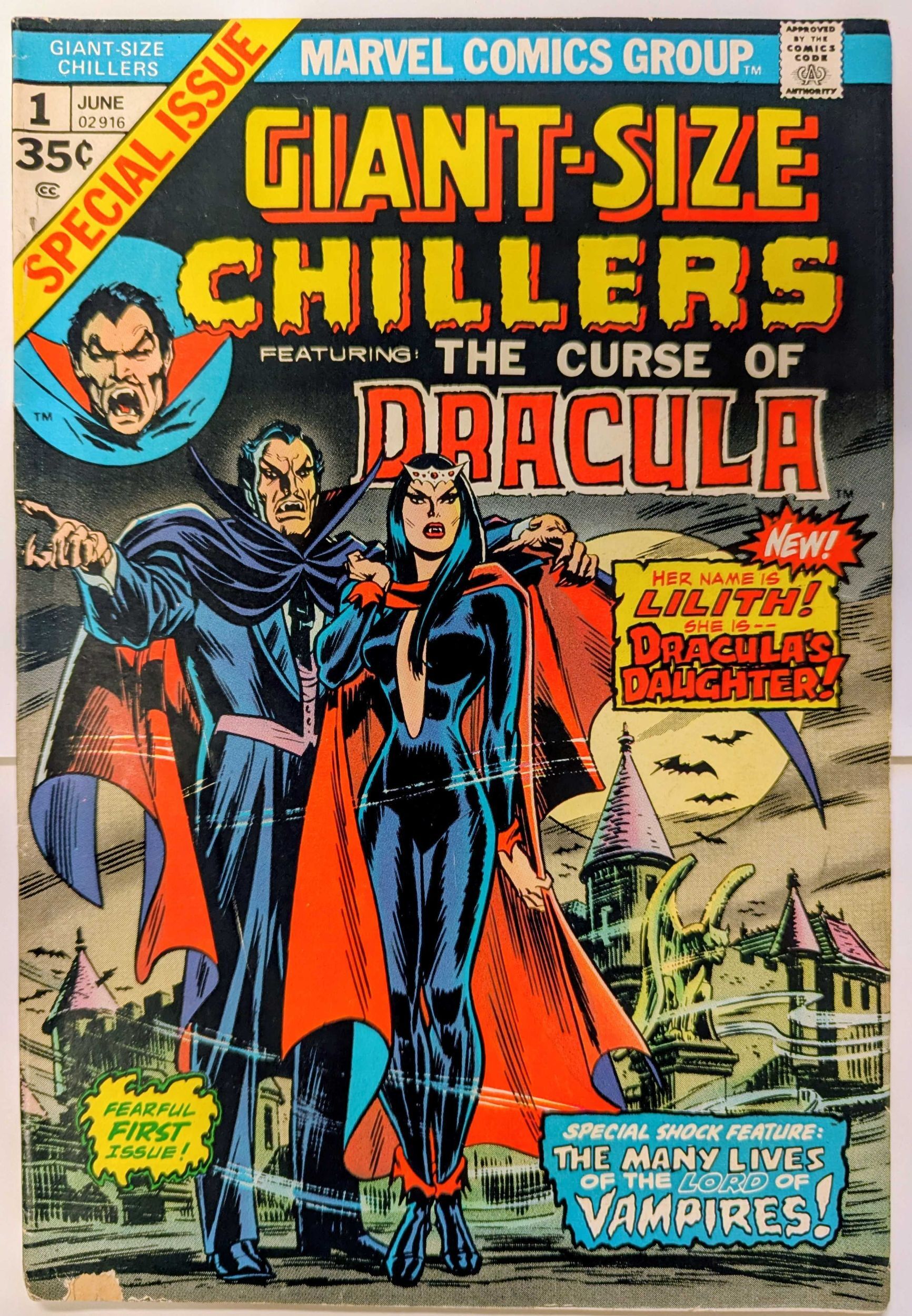 Giant-Size Chillers featuring Dracula (1974) [Key Issue] | Comic Books ...