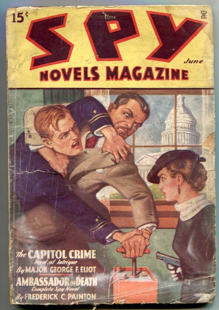 Spy Novels Pulp #3 Junel 1935-Capitol Crime G- | Comic Collectibles ...