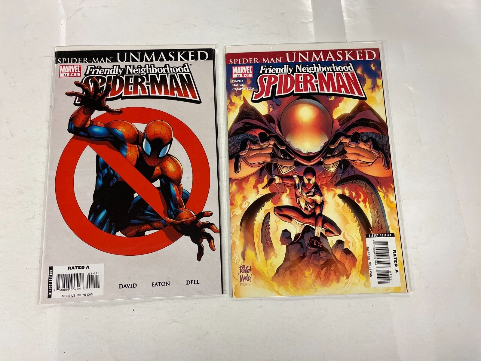 4 Friendly Neighborhood Spider-Man Marvel Comics books #13 14 15 16 11 ...