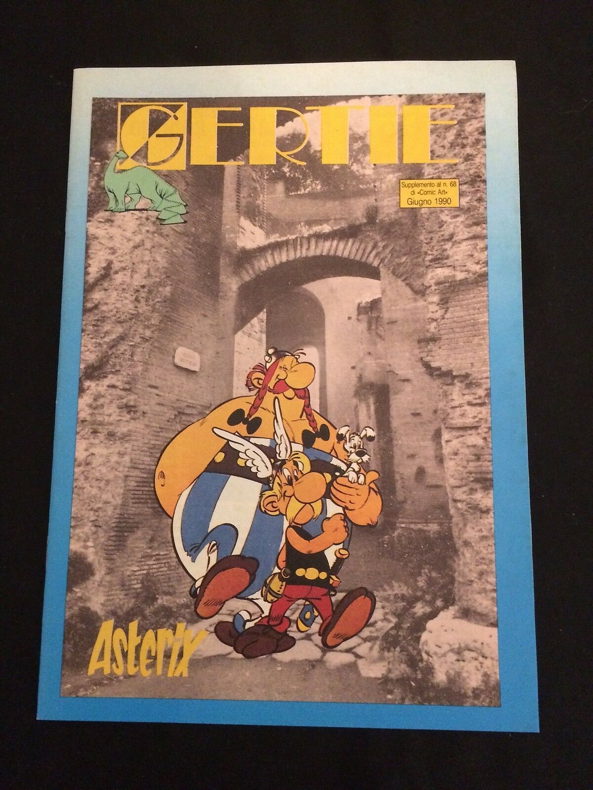 GERTIE Italian Fanzine with Asterix Cover and Article | Comic Books ...