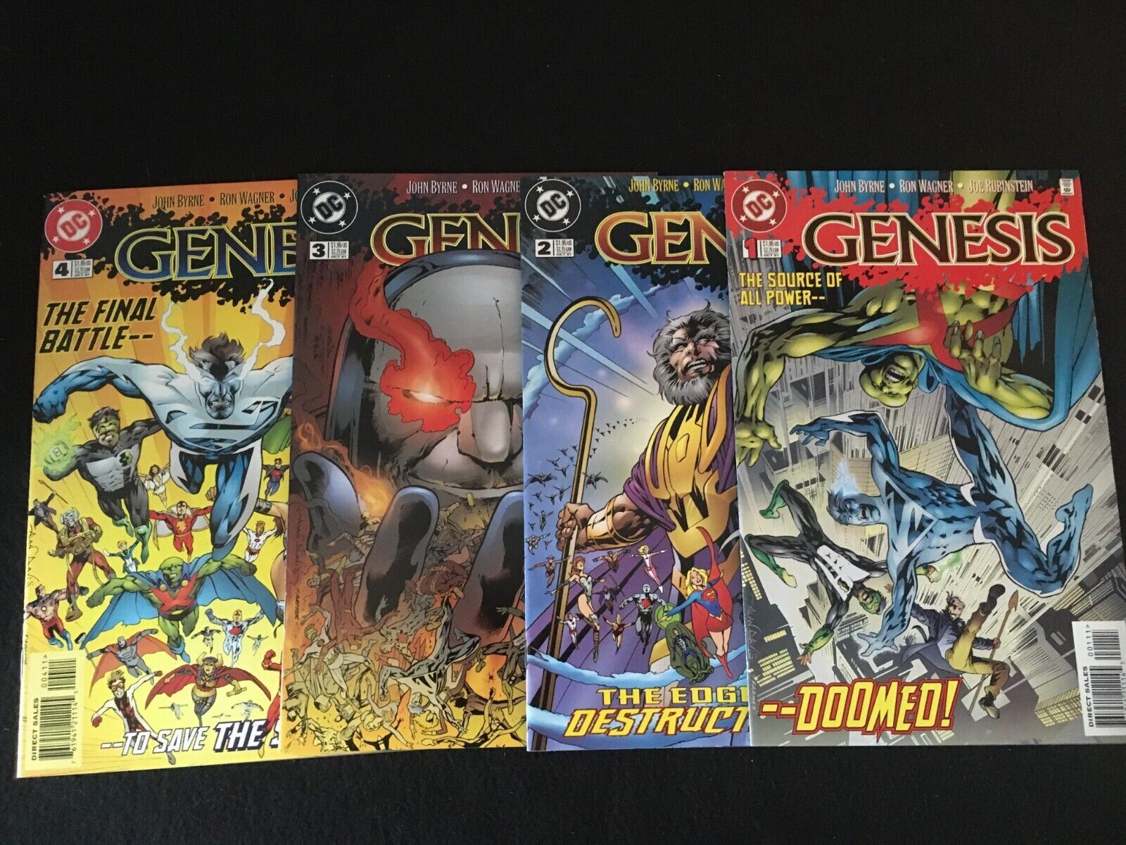 GENESIS #1, 2, 3, 4 Complete Mini-Series, VFNM Condition | Comic Books ...