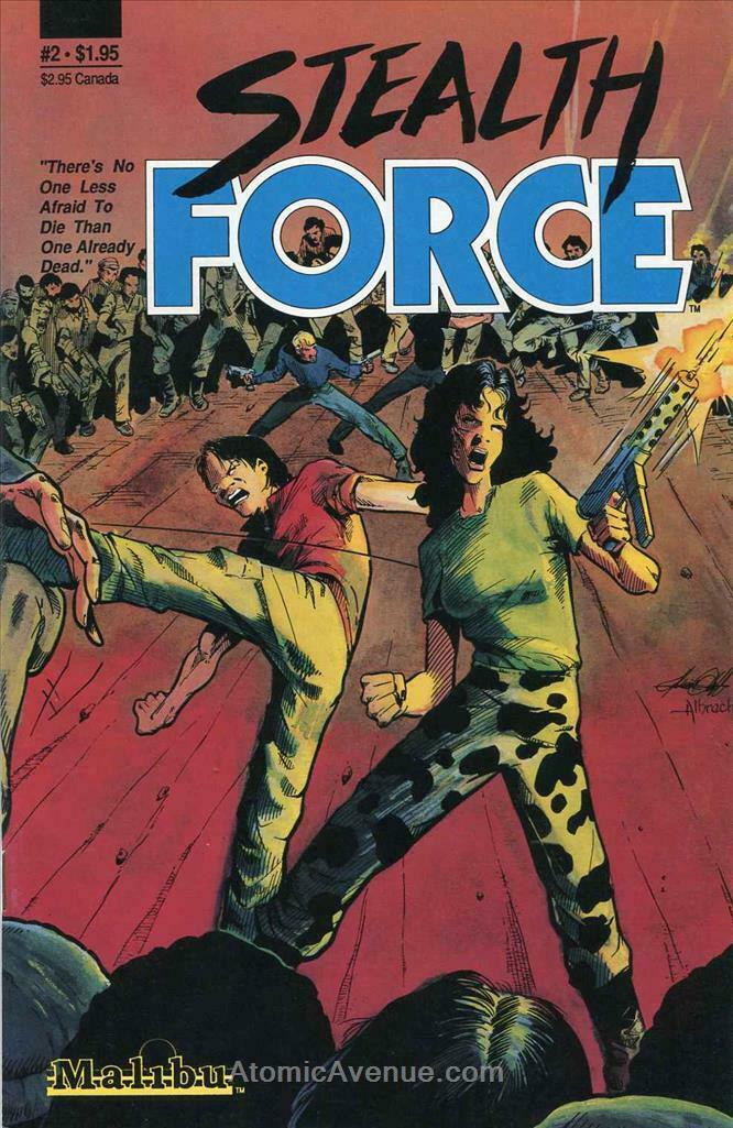 Stealth Force #2 VF/NM; Malibu | Comic Books - Copper Age, Malibu ...